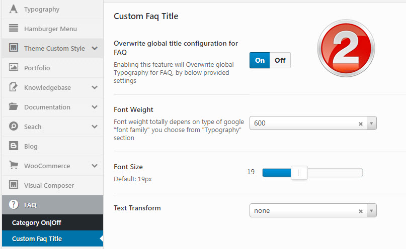 How to i customize FAQ global title – Palm Wiki